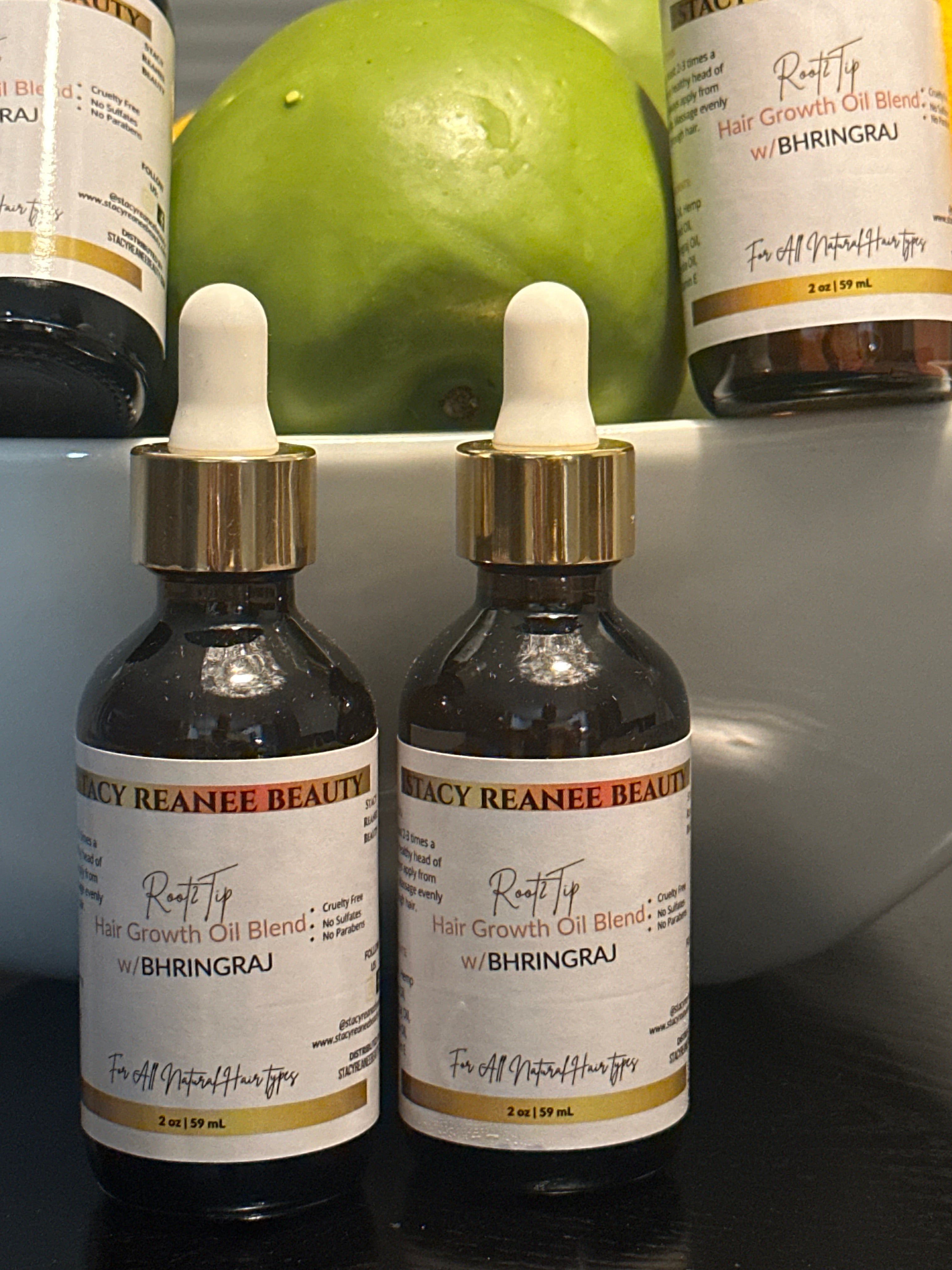 Hair Growth Oil with BHRINGRAJ – Stacy Reanee Beauty