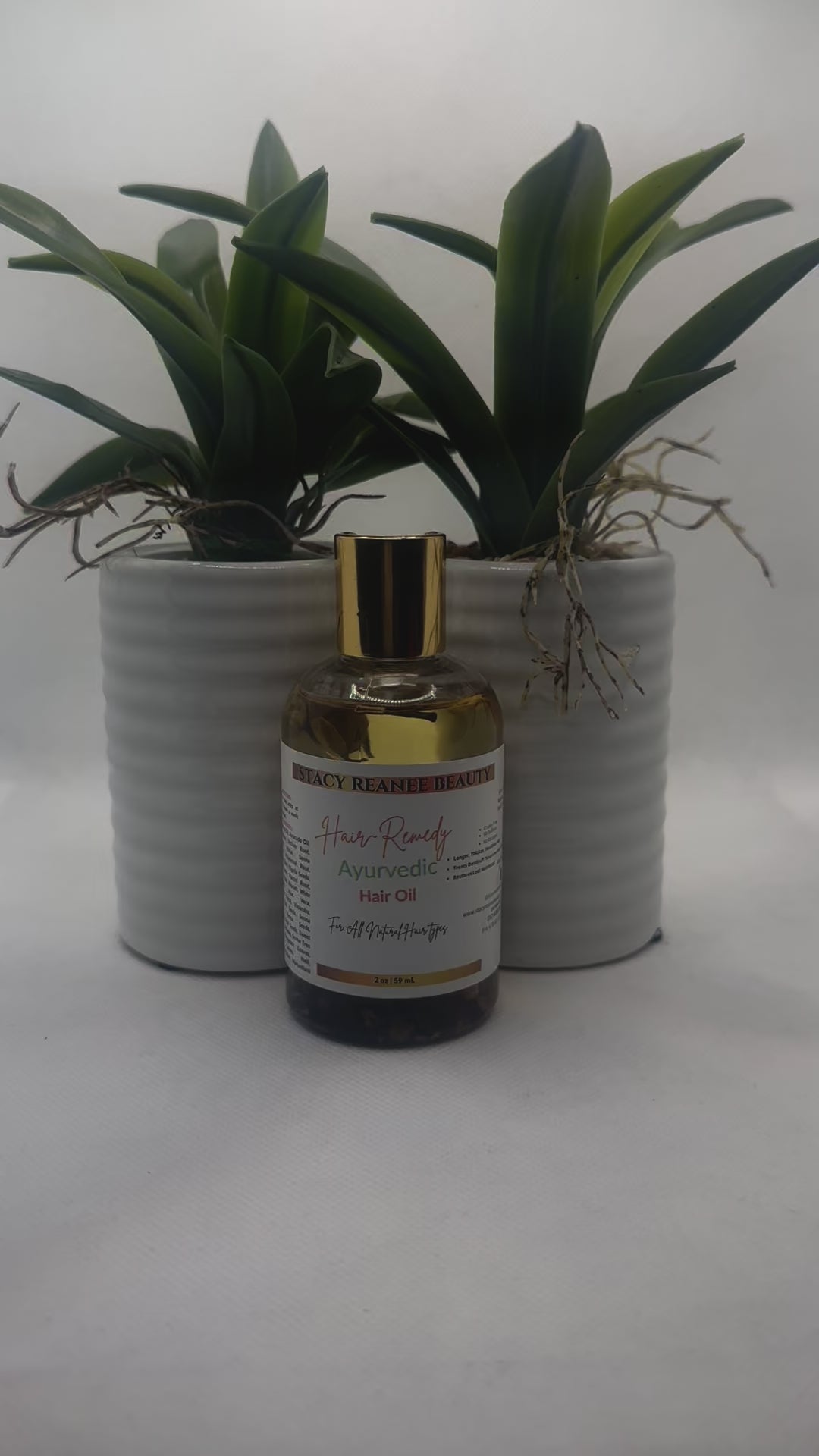 Hair-Remedy Ayurvedic Hair Oil – Stacy Reanee Beauty